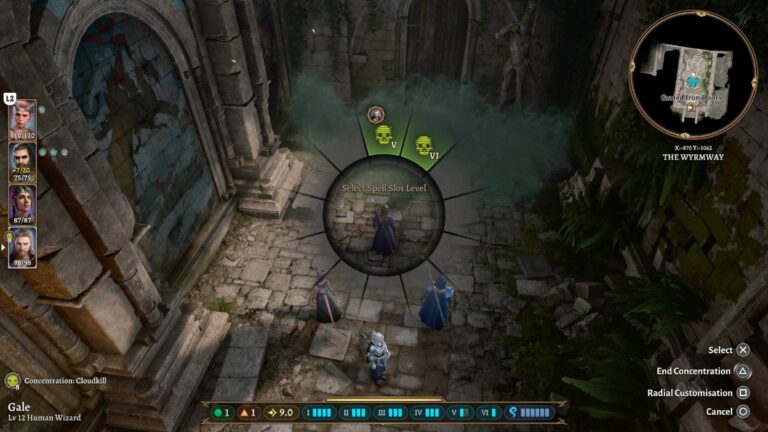 Baldur's Gate 3 - How to remove Cloudkill, Poison, and Noxious Fumes ...