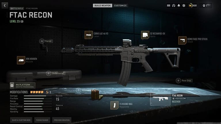 Best FTAC Recon loadout, attachments and perks in MW2 - VideoGamer