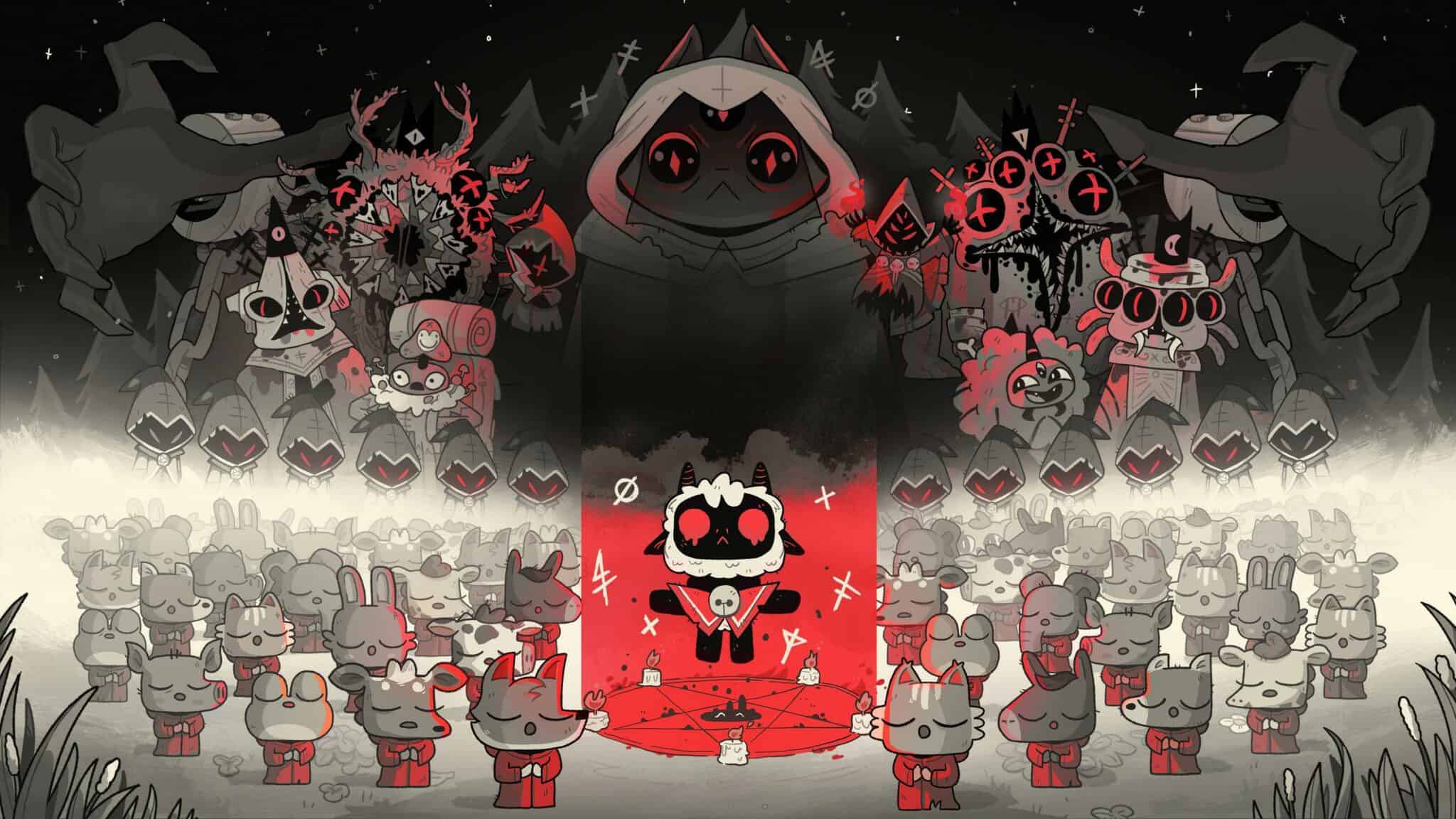 Cult of the Lamb introduces the Four Bishops in latest trailer - VideoGamer