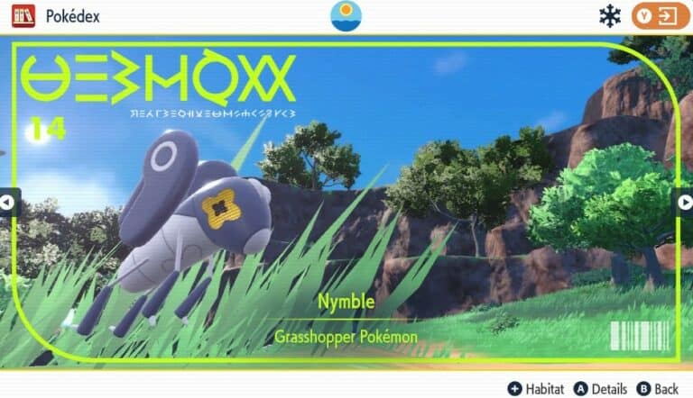 How to Evolve Nymble into Lokix in Pokemon Scarlet and Violet