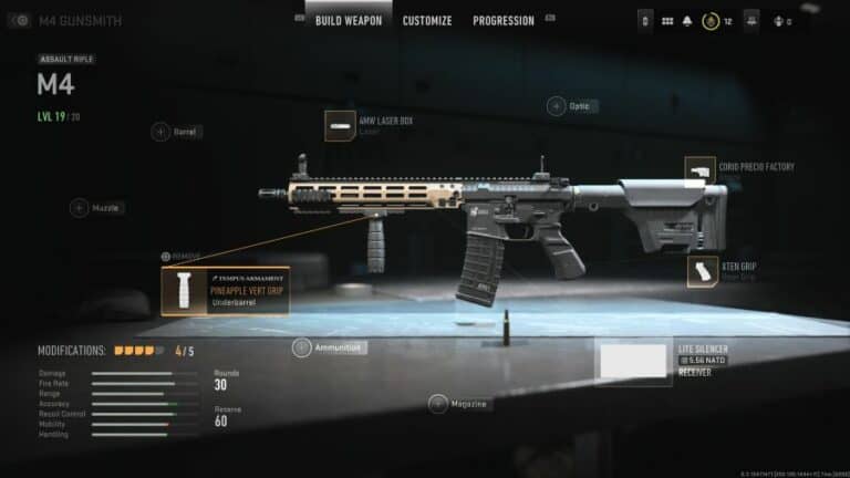 Best M4 loadout, attachment, perks and more in MW2