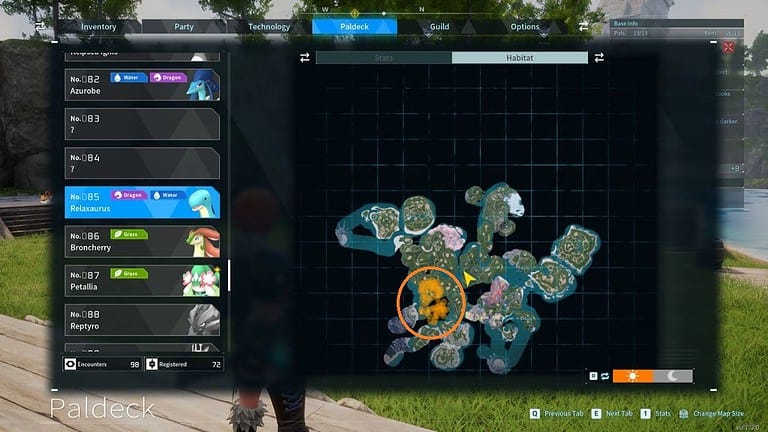 Palworld Relaxaurus location - How to find, where to catch, item drops ...