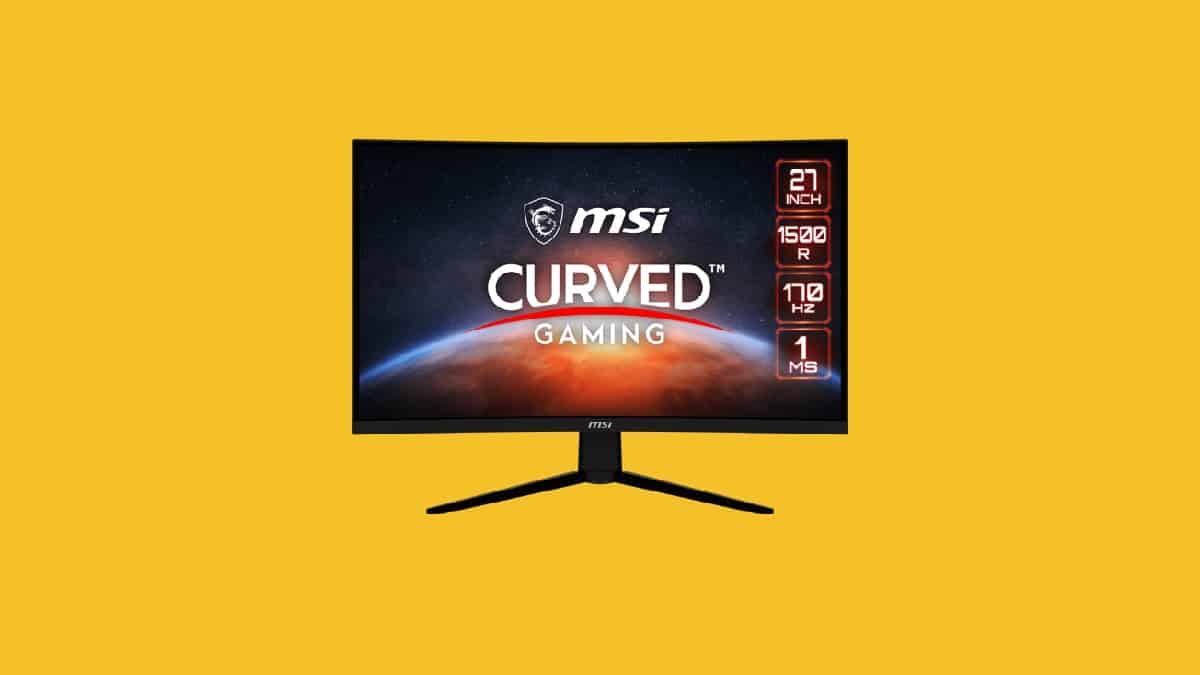 This MSI G273CQ monitor hits lowest price in 30 days - monitor deals ...
