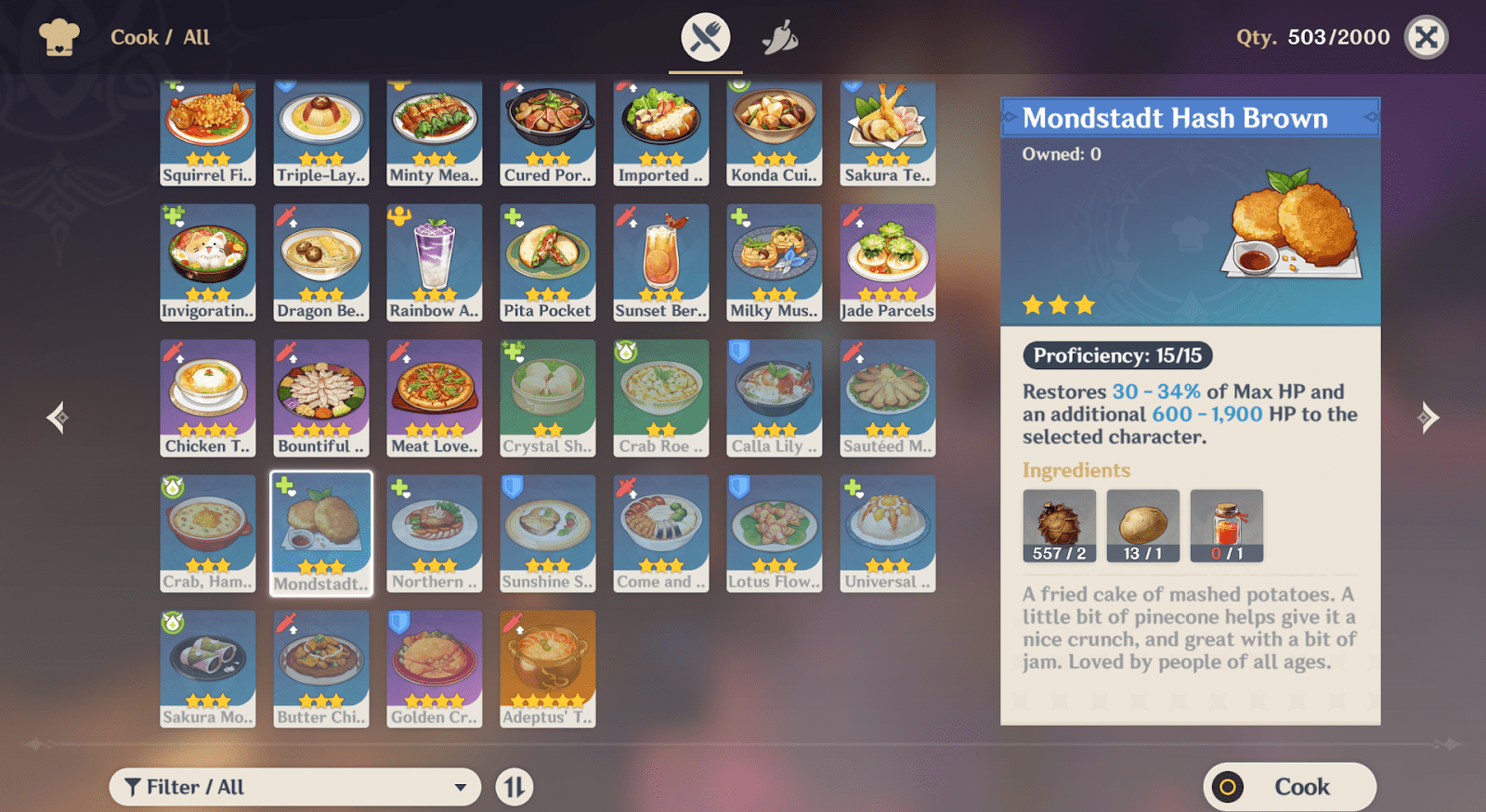 Best Food For Healing In Genshin Impact - Videogamer