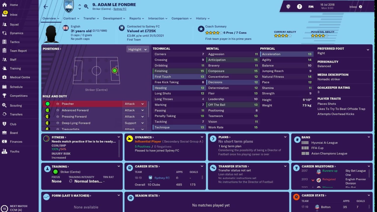 INTERVIEW - Football Manager "obsessed" IRL striker Adam Le Fondre ...