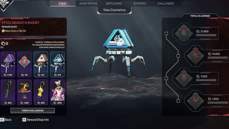 Apex Legends x Final Fantasy 7 event skins and cosmetics - A full ...