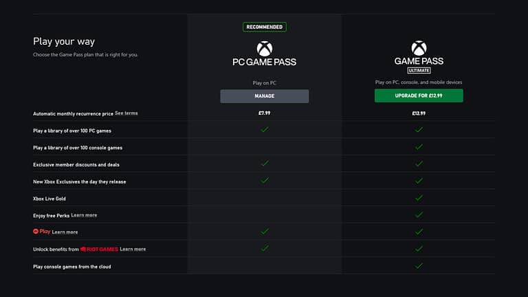 Xbox Game Pass plans explained - which membership should you get ...