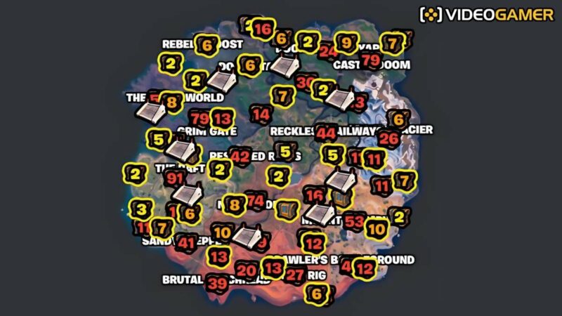 Best Fortnite chest spawns in Chapter 5 Season 4 - VideoGamer