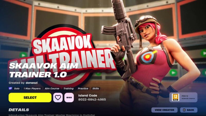Best Fortnite aim training maps - VideoGamer