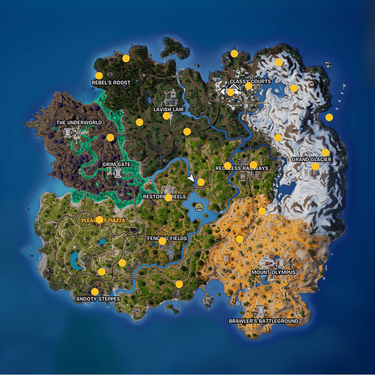 All Fortnite Mending Machine locations - how to purchase Patch Up ...