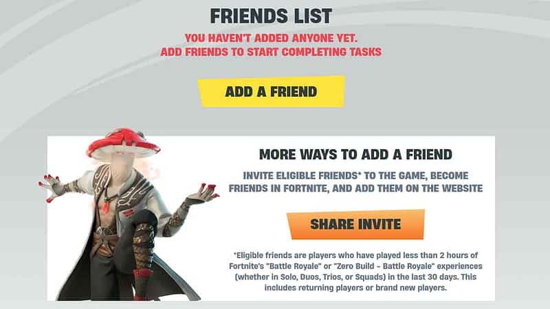 Fortnite: How to refer a friend and unlock free cosmetics - VideoGamer