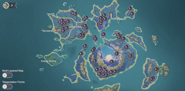 Genshin Impact - Naku Weed locations and best farming route - VideoGamer
