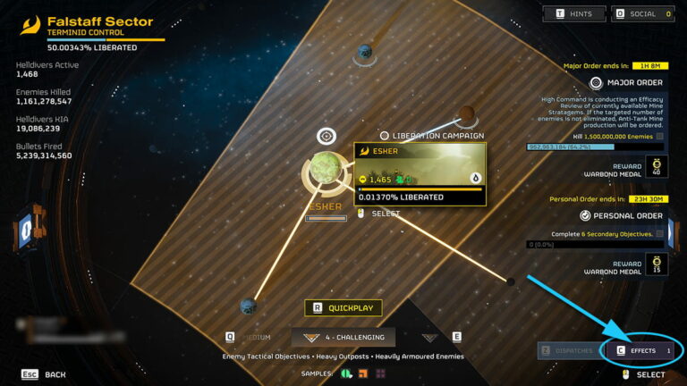 Helldivers 2 planetary conditions, weather effects, and hazards ...