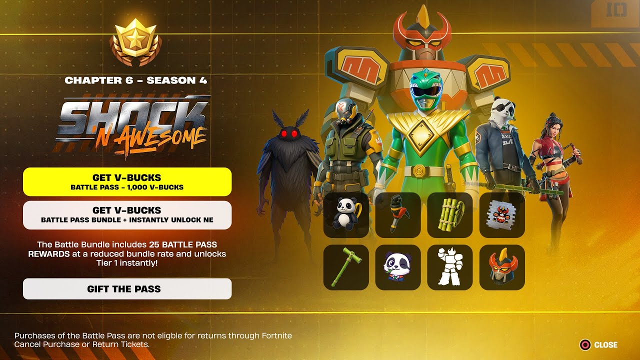 Fortnite Chapter 6 Season 4 Battle Pass has been revealed - VideoGamer