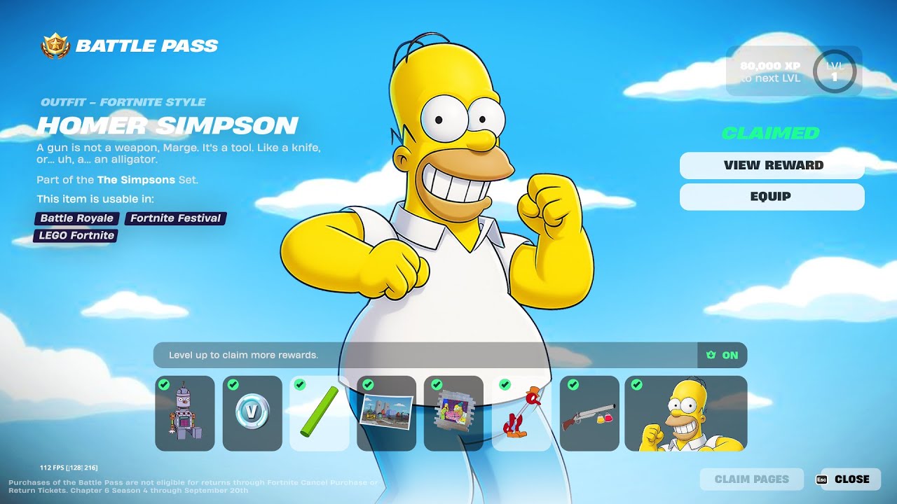 Fortnite leak reveals more details about The Simpsons mini-season