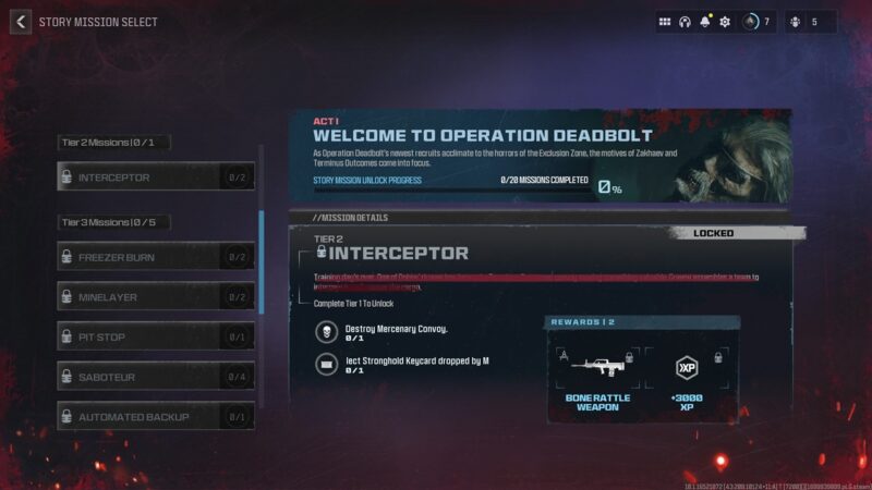 All MW3 Zombies Act 1 missions and rewards list in Modern Warfare 3 ...