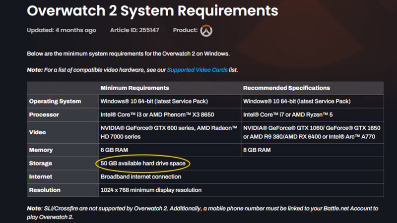 How many GB is Overwatch 2? - file size on PC and consoles - VideoGamer