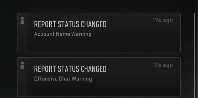 What is report status change in MW2? - VideoGamer