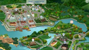Sims 4 For Rent world Tomarang - world overview - VideoGamer